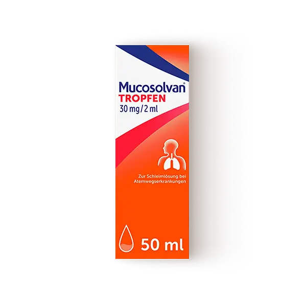 Mucosolvan® Tropfen – Schleimlöser zur schnellen Hustenlinderung